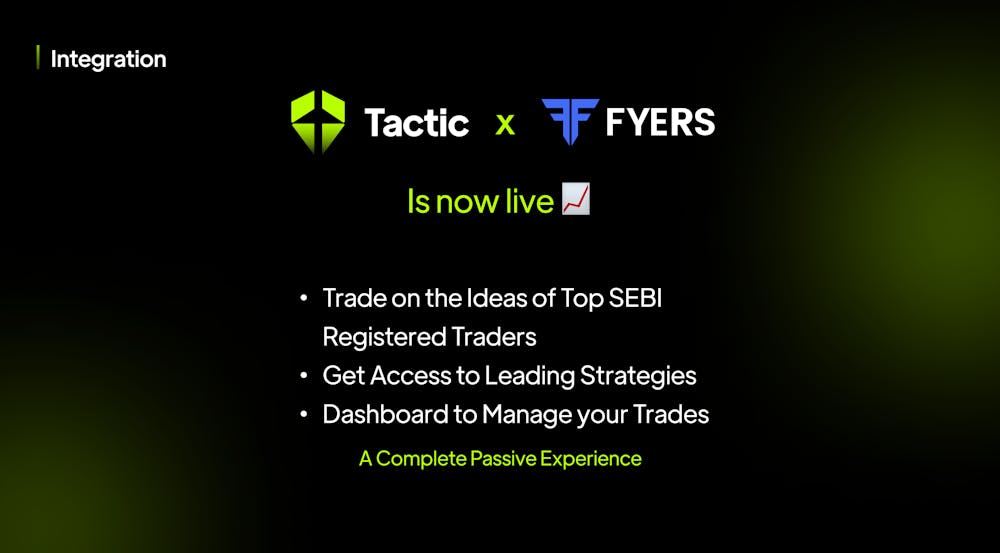 FYERS x Tactic