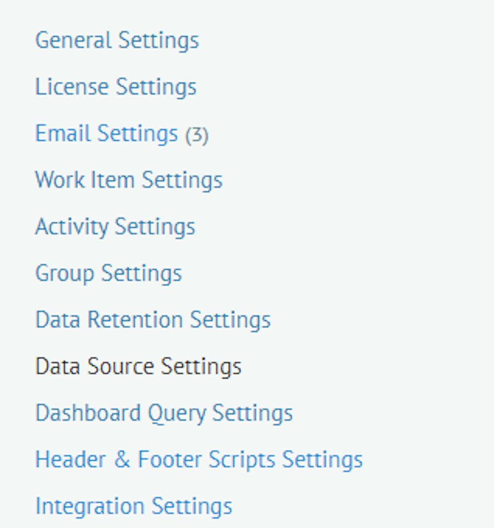 How To: Set Dashboard Data Source Settings
