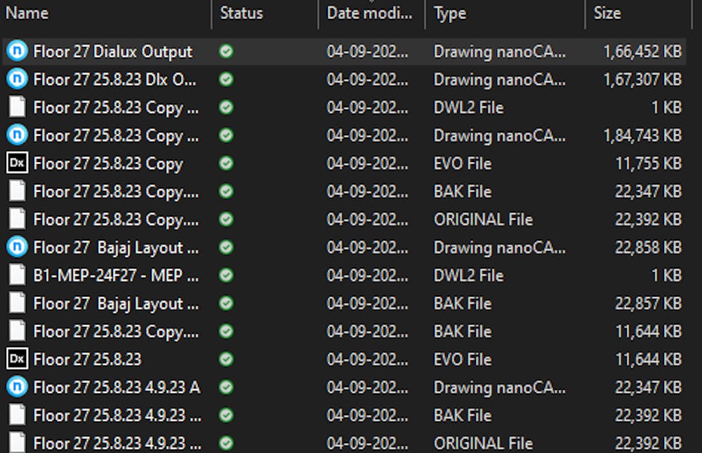 File size getting bigger and bigger