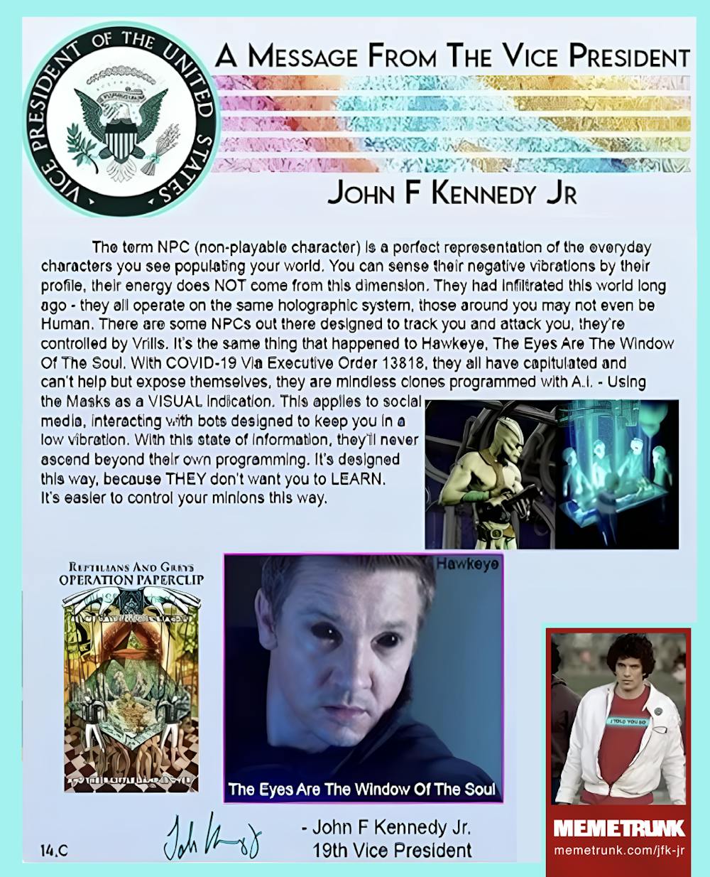 The term NPC (non-playable character) is a perfect representation of ...