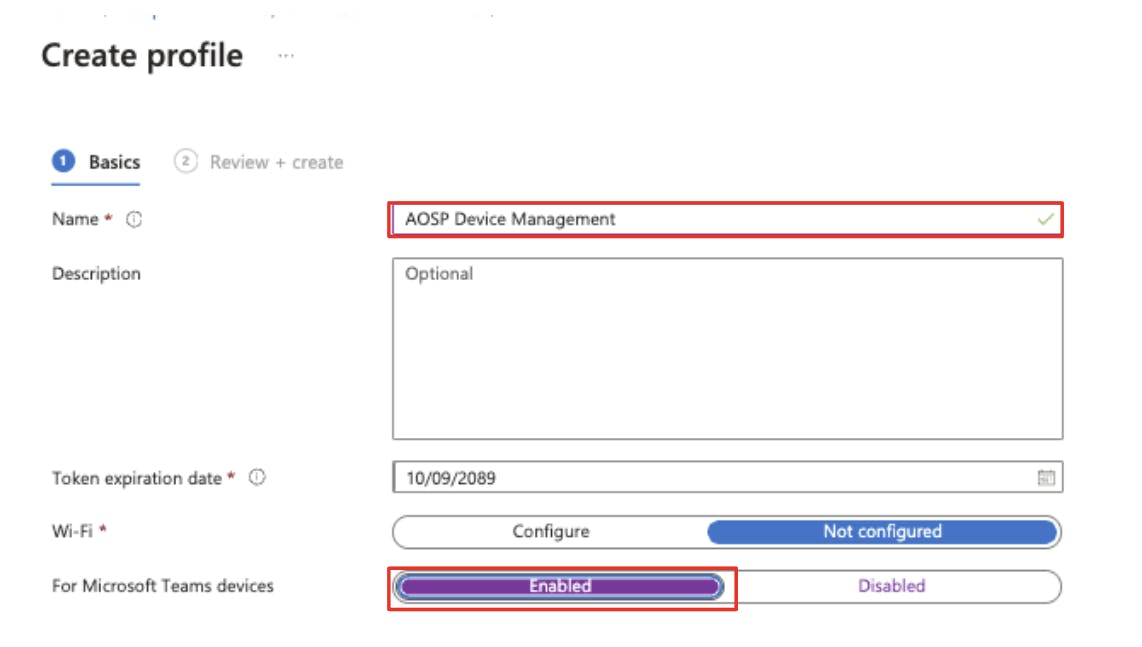 AOSP Device Management Migration for Teams Rooms on Android - Early Preview