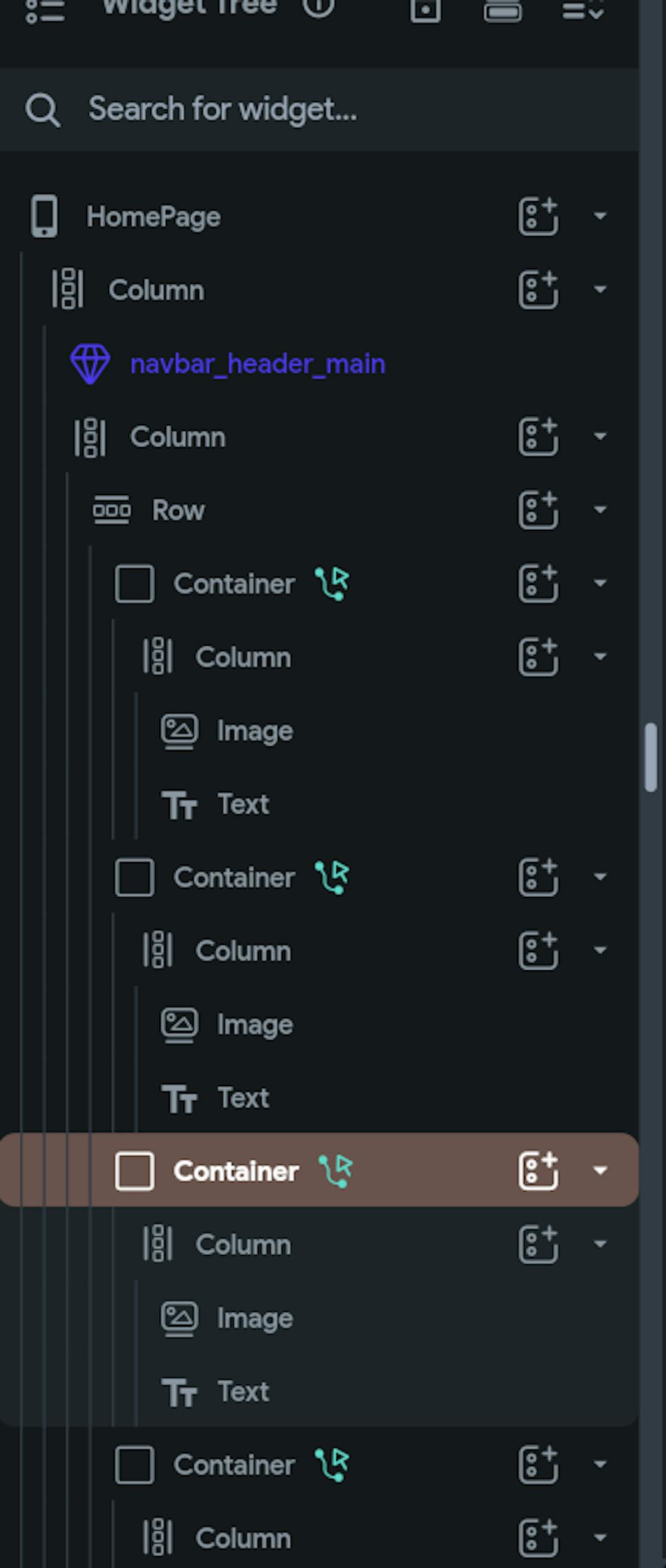 Expandable Widget in my component expands in background of main page