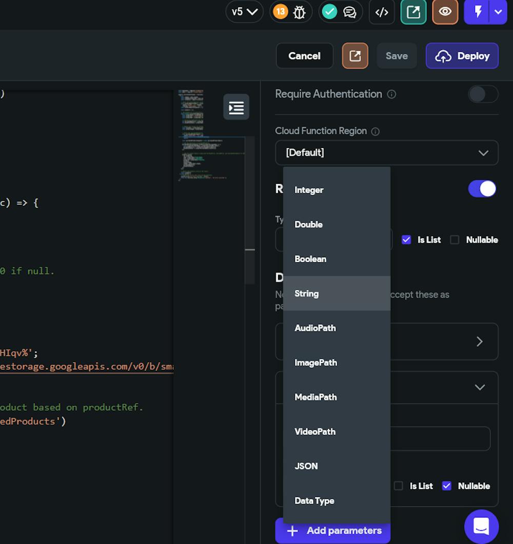 Cloud functions query data based on DateTime