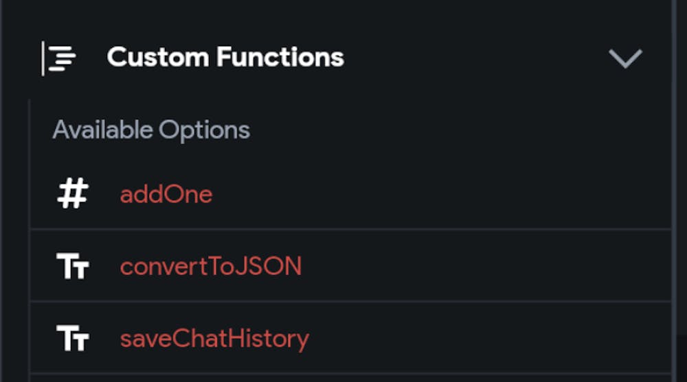 Can't access my Custom function