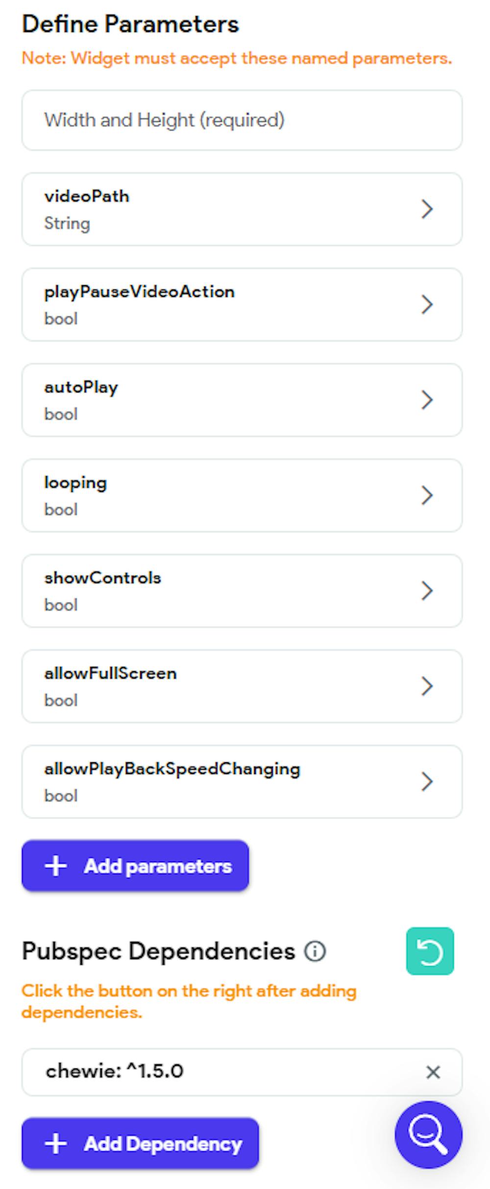 Custom video player with play / pause on tap
