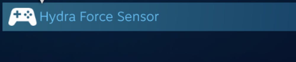 Is there any way to stop the hydra force sensor?