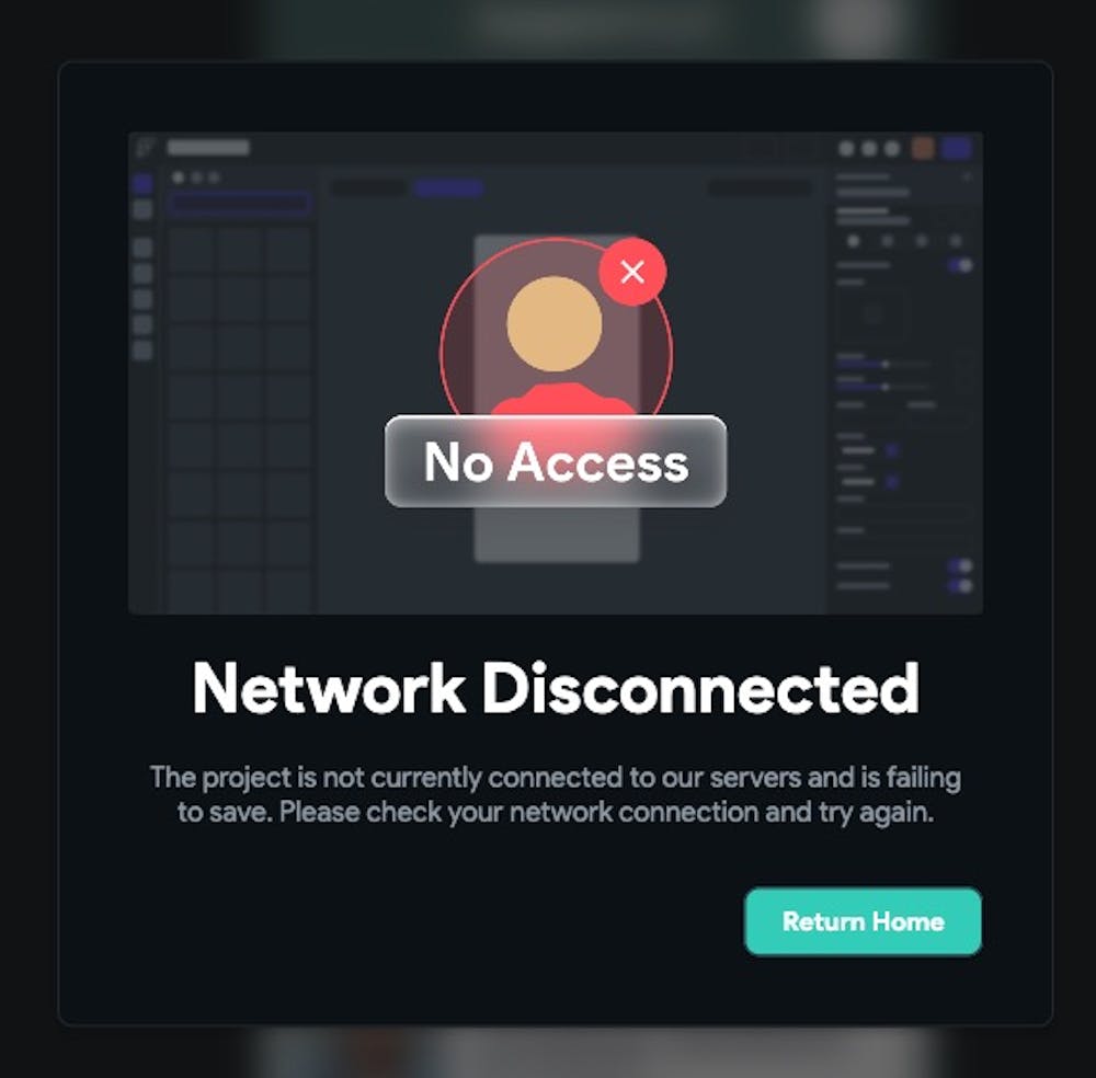 FlutterFlow keeps losing connection