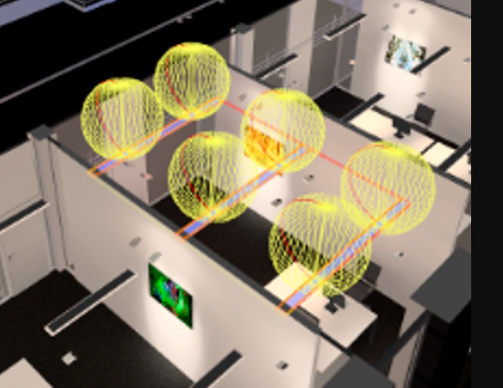 How to show the photometric distribution of the luminaires?