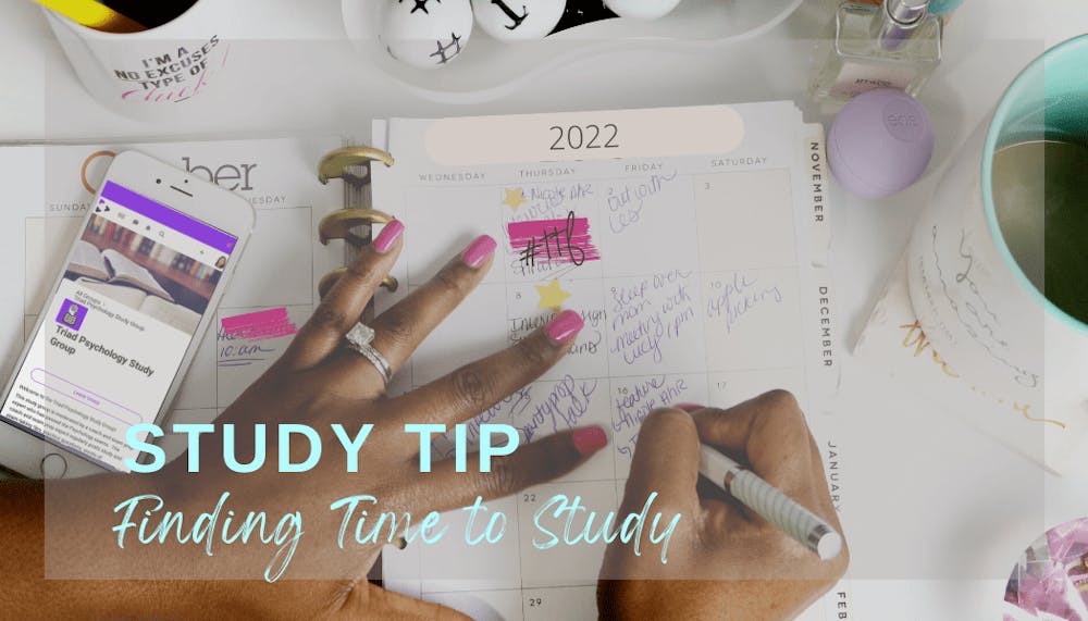 Study Tip: Finding Time to Study