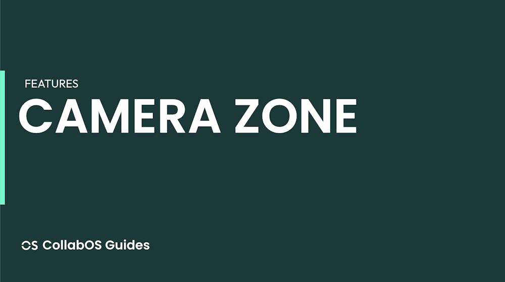 Camera Zone Logitech CollabOS