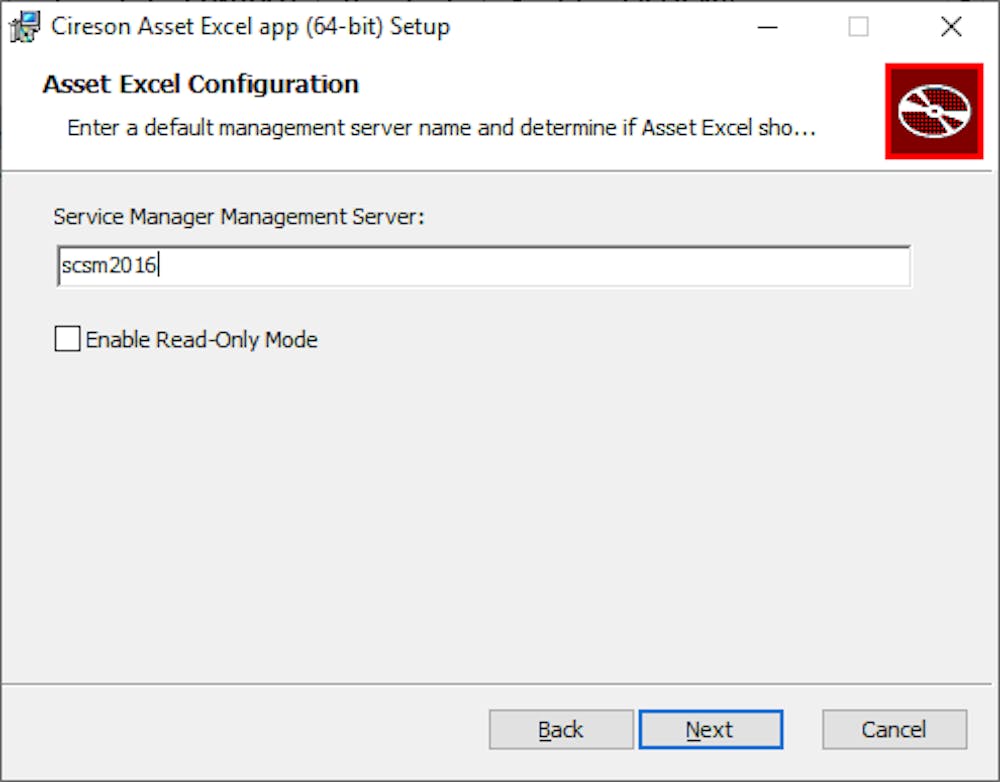 Install: Asset Excel