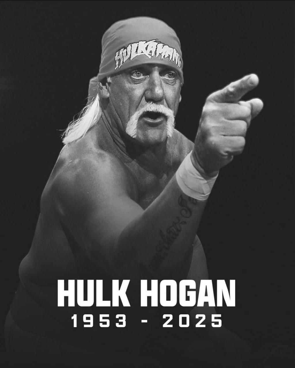Hulk Hogan has died at 71. The wrestling world just lost a true legend.