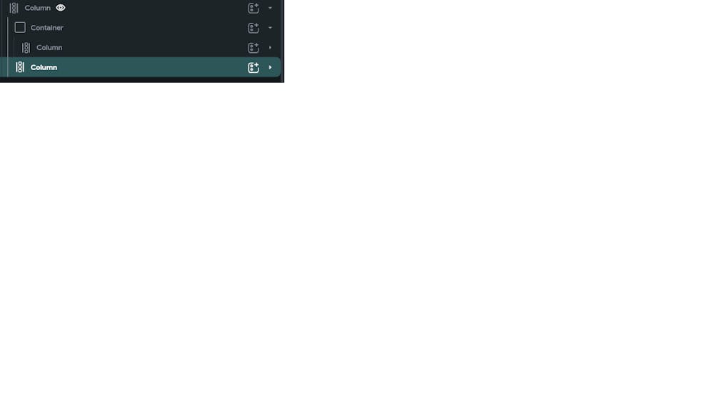 How Can I Have Two Columns Inside Another Column Where Only One Column Is Scrollable