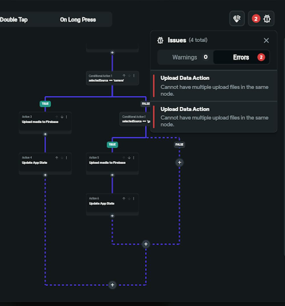 Seeking help with "Cannot have multiple upload files in a same node" error