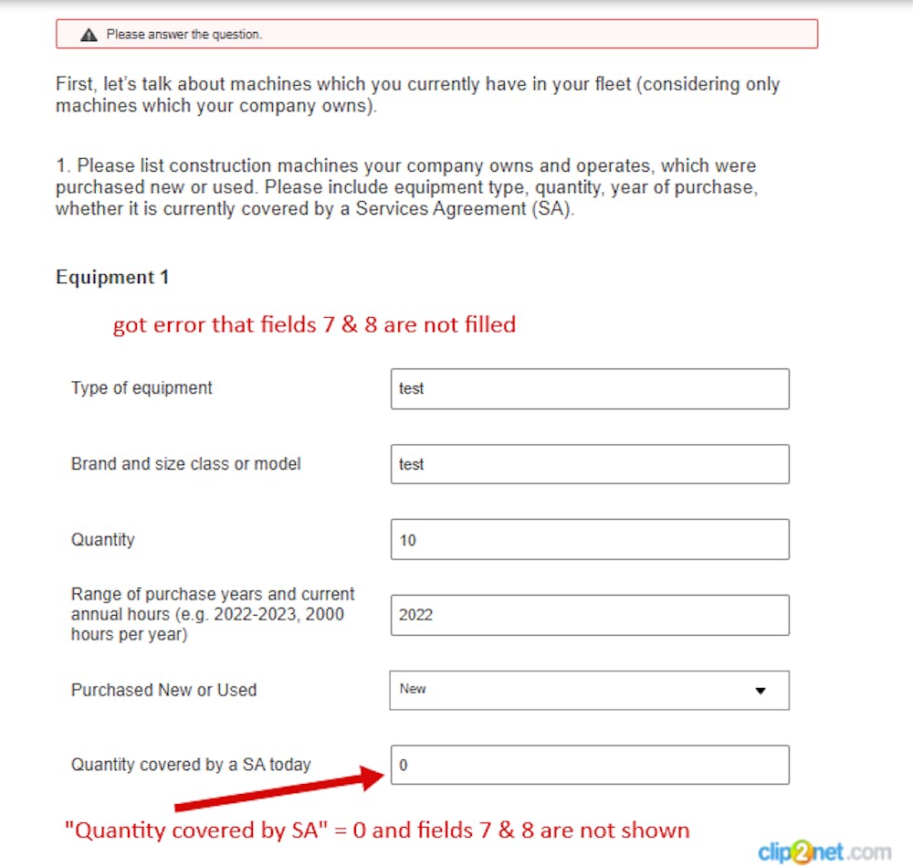 Conditional "Required Response"?
