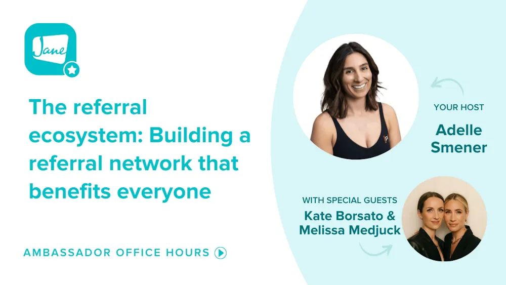 Building a referral network that benefits everyone