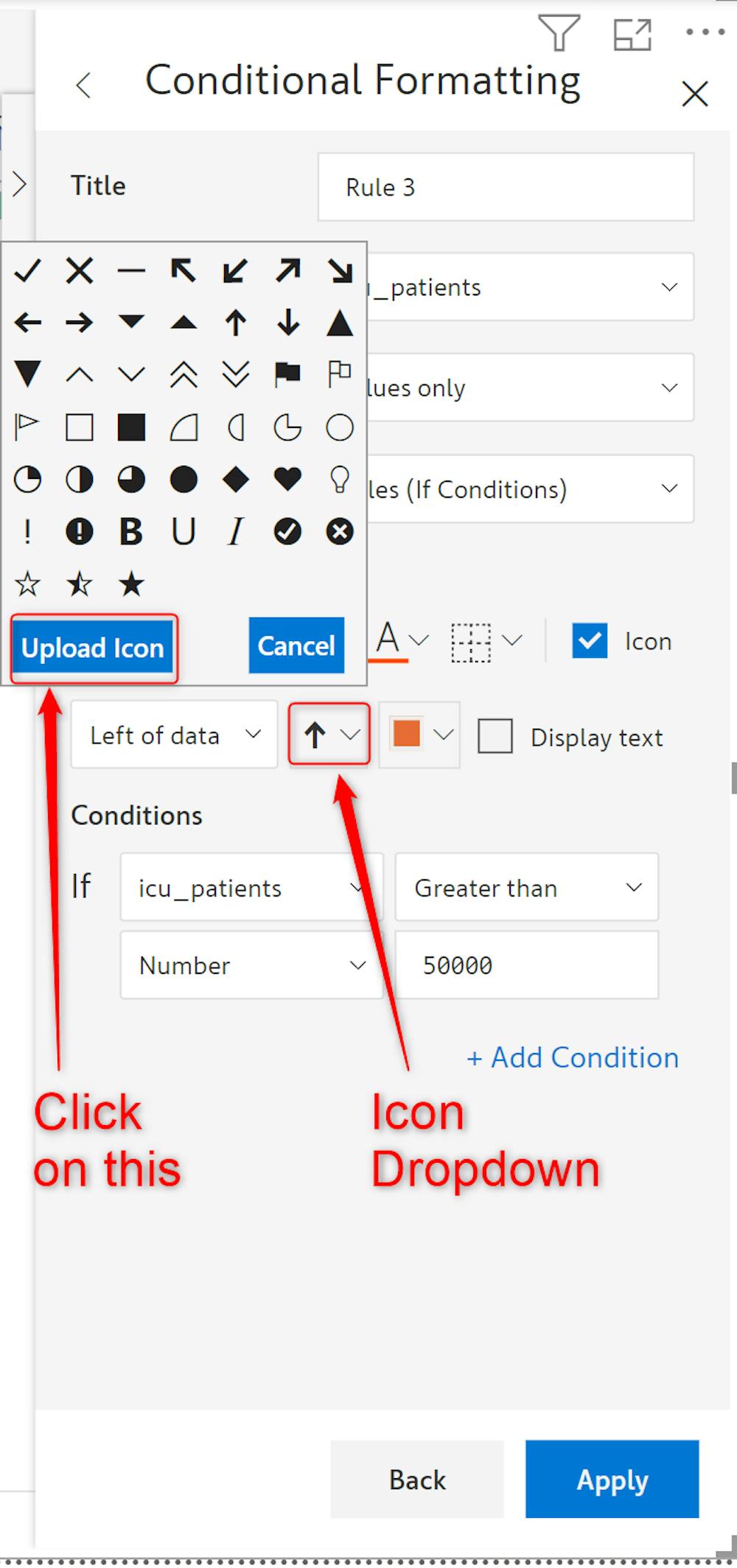 Importing Our Own Custom Icons into Inforiver Matrix