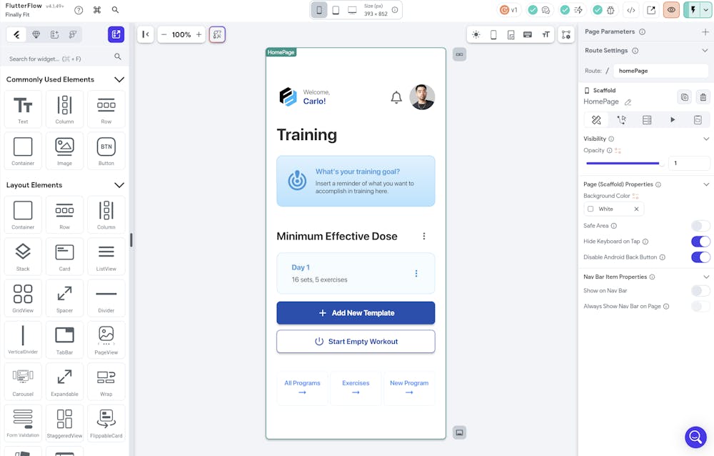 Fonts rendering differently in the builder vs. the test run version?