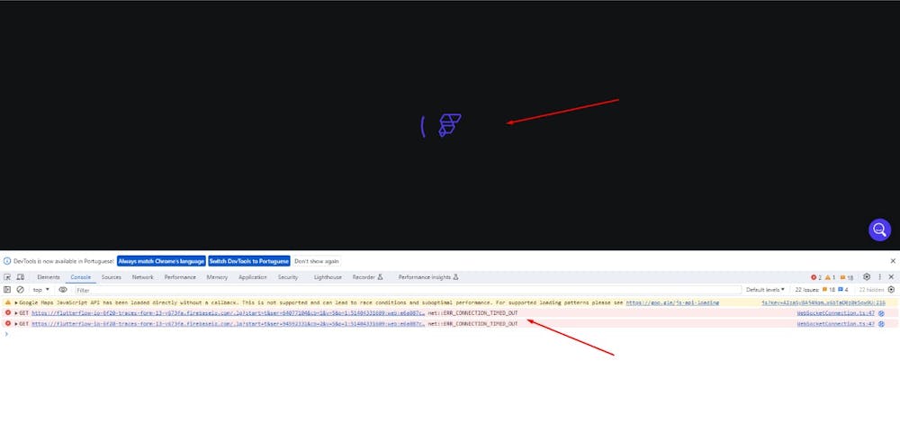 Project Infinite Loading screen
