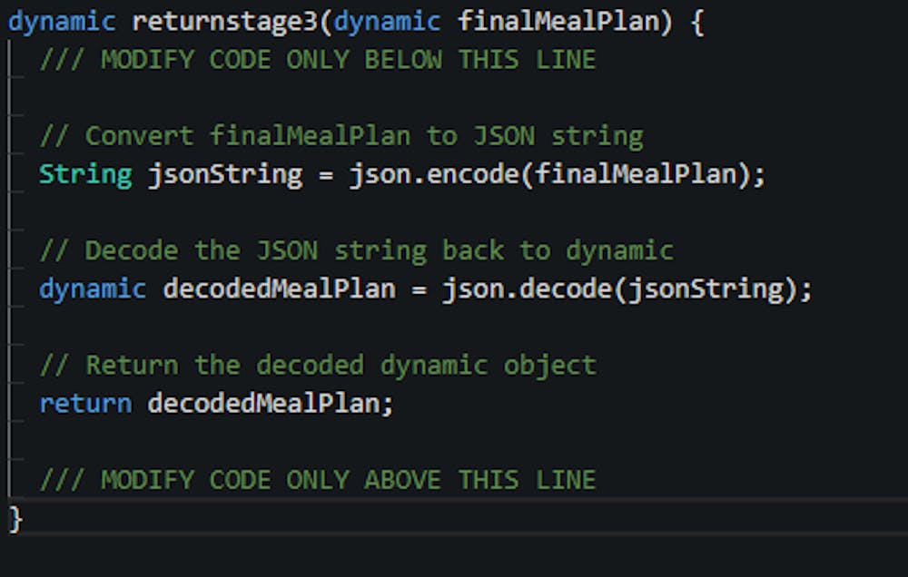 JSON app state in API Call
