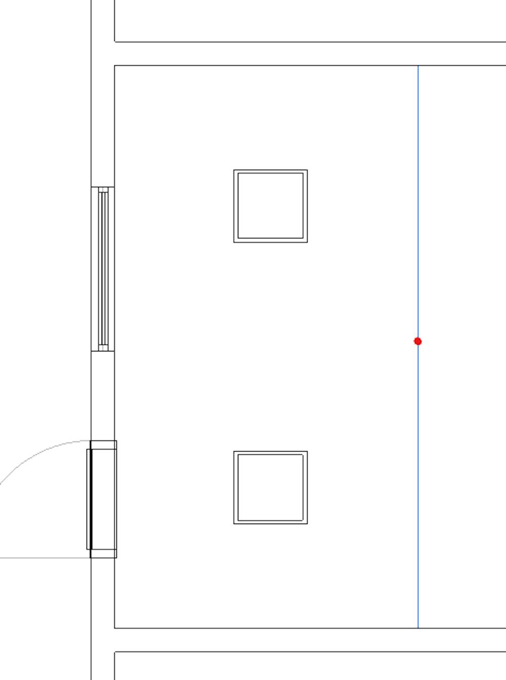 Extra marker for construction lines