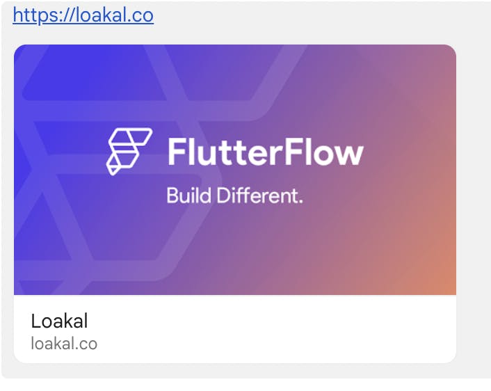 Remove flutterflow default image on url on flutter web