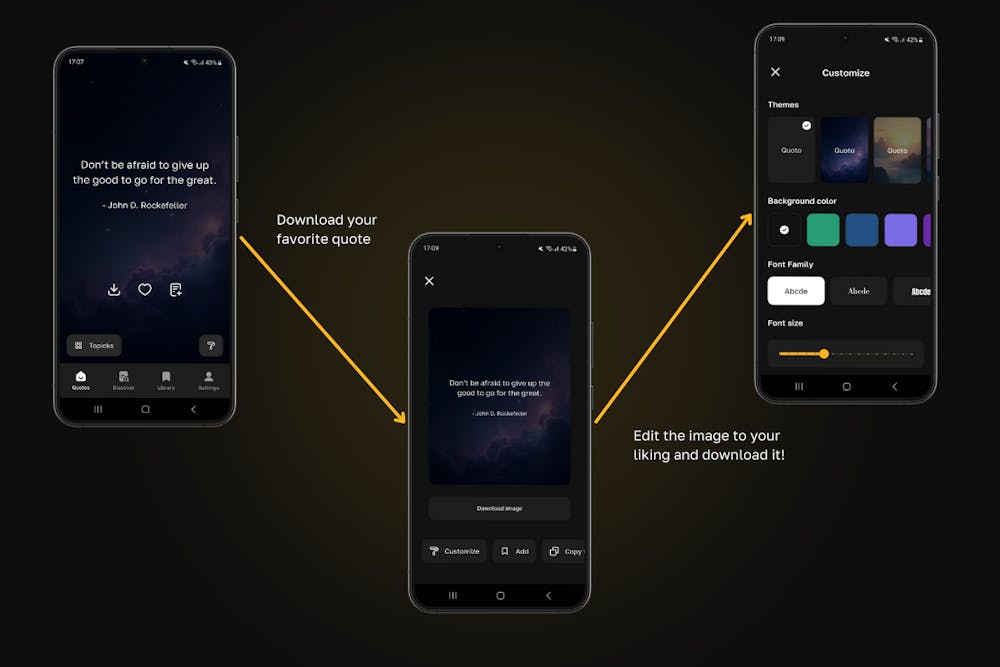Quoto - Daily Quotes & Affirmations App 💫