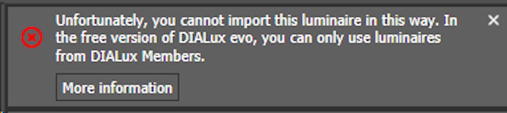 I have just subscribed on the Dialux Evo 12 Pro version and I cannot ...