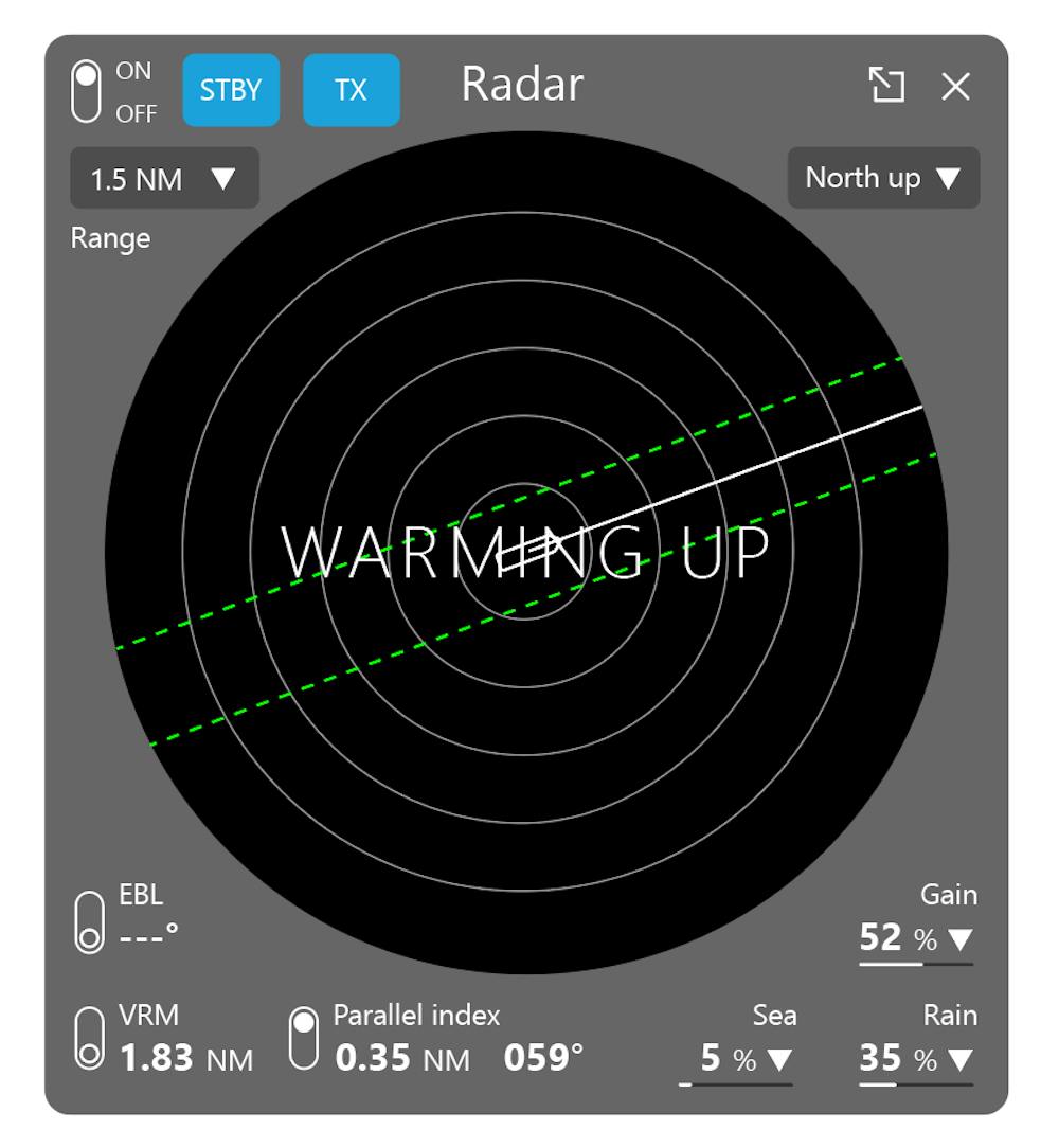 Work in progress: radar improvements!