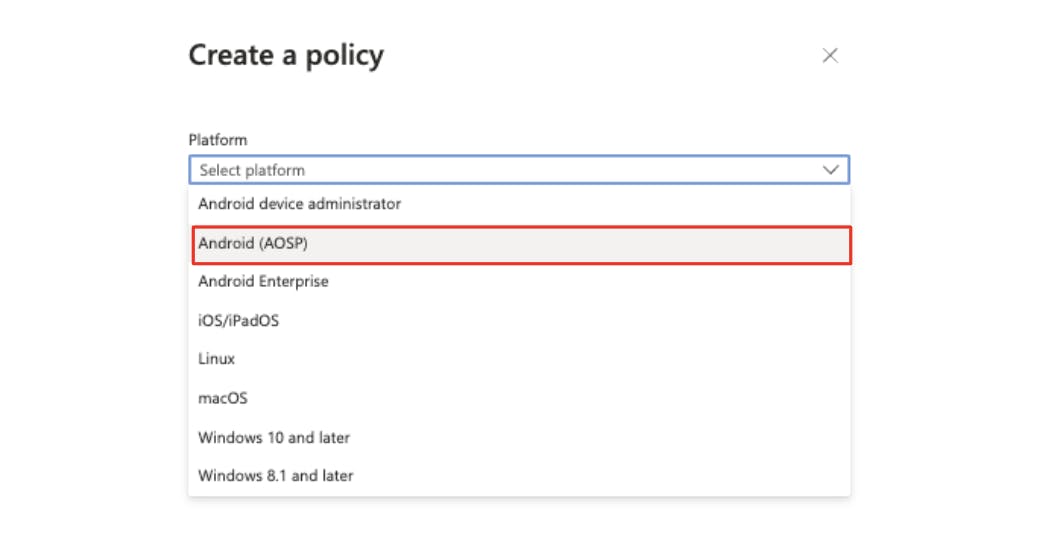 AOSP Device Management Migration for Teams Rooms on Android - Early Preview