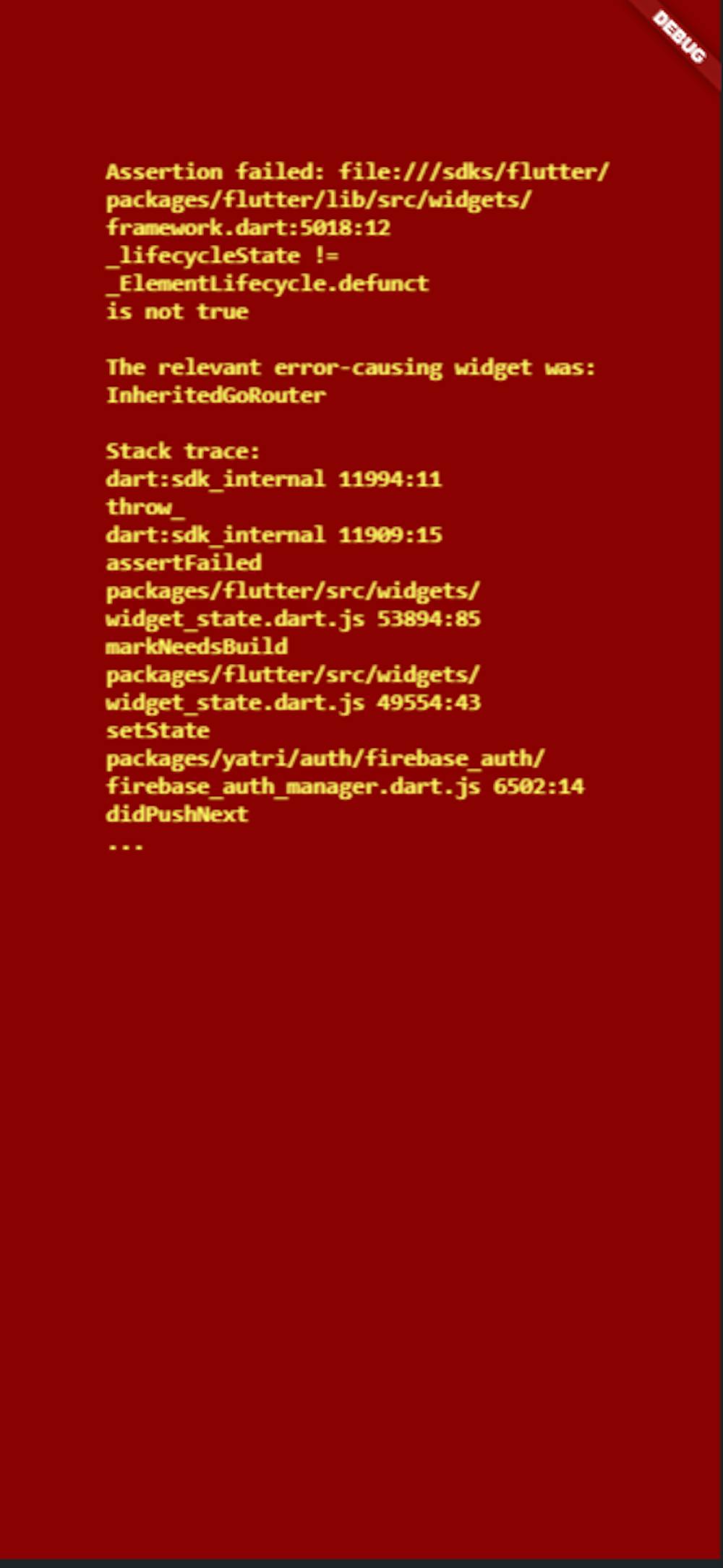 I am having a problem when i instant load a tried to navigate to another page this error is ...