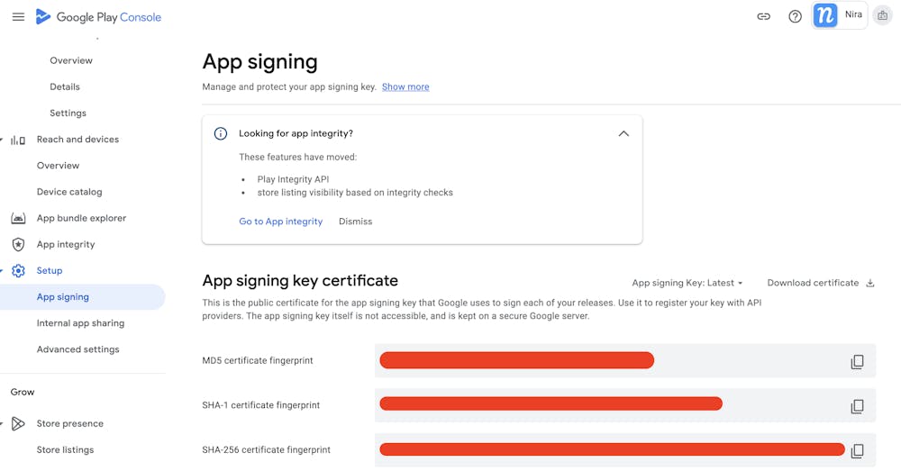Supabase - Google sign in doesn't work on real Android devices.