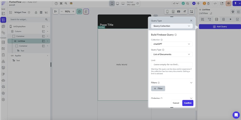 Displaying a Firebase Collection (type = Stirng/List) in a ListView Displaying a Firebase Collection (type = Stirng/List) in a ListView