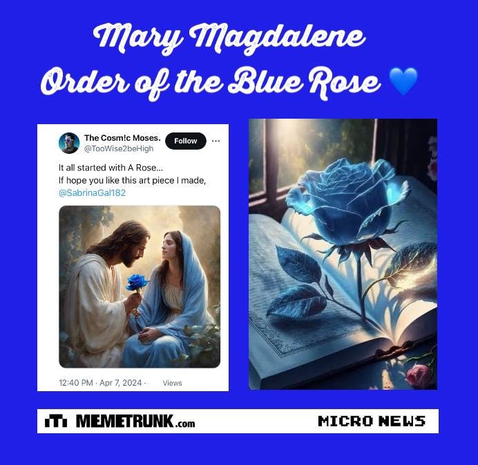 Mary Magdalene - Order of the Blue Rose 💙