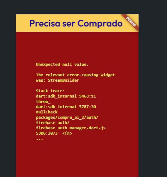 Unexpected null Value. Unexpected null Value.