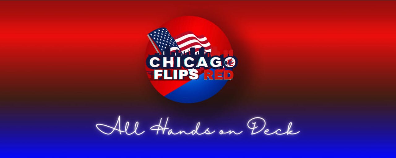 Chicago Flips Red - Danielle Carter-Walters, Founder