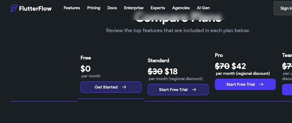 flutterflow.io has one small UI problem or not?