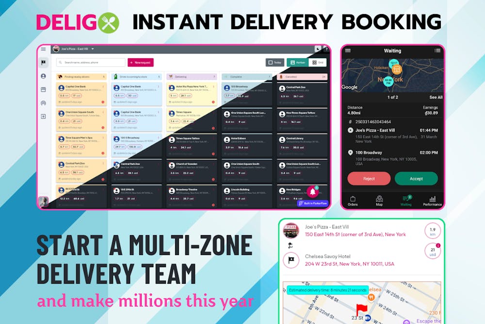Don’t build another Uber/Grab. Deligo Multi Zone is your easiest starting point!