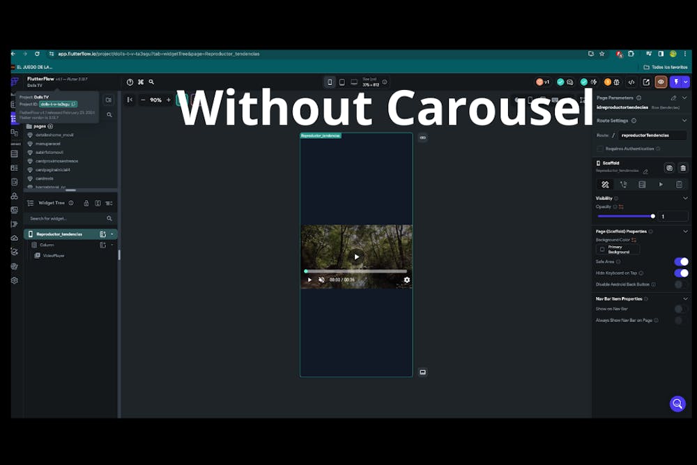 What is happening with page view and carousel, my project no longer ...