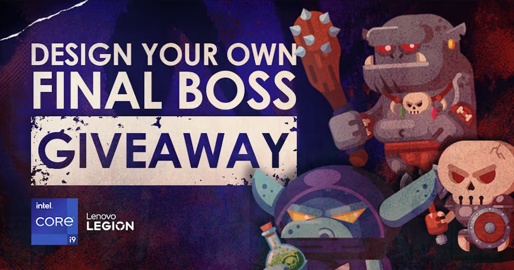 Design Your Final Boss Giveaway