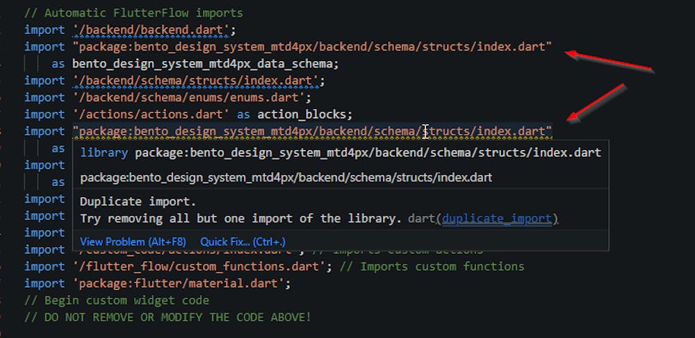 Compilation fails after adding Bento UI