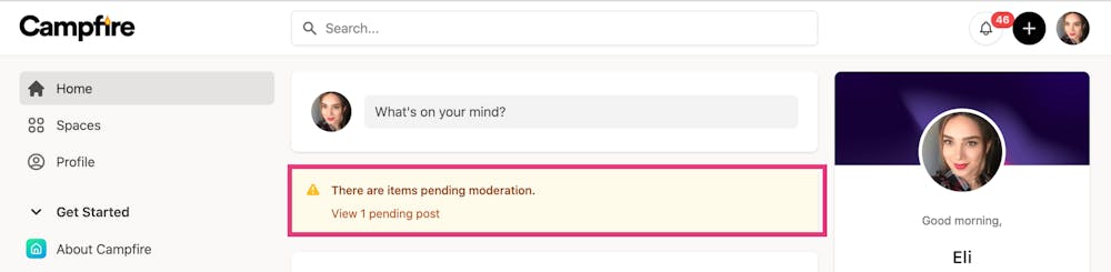 How to adjust the Moderation Settings and use the Moderation Panel