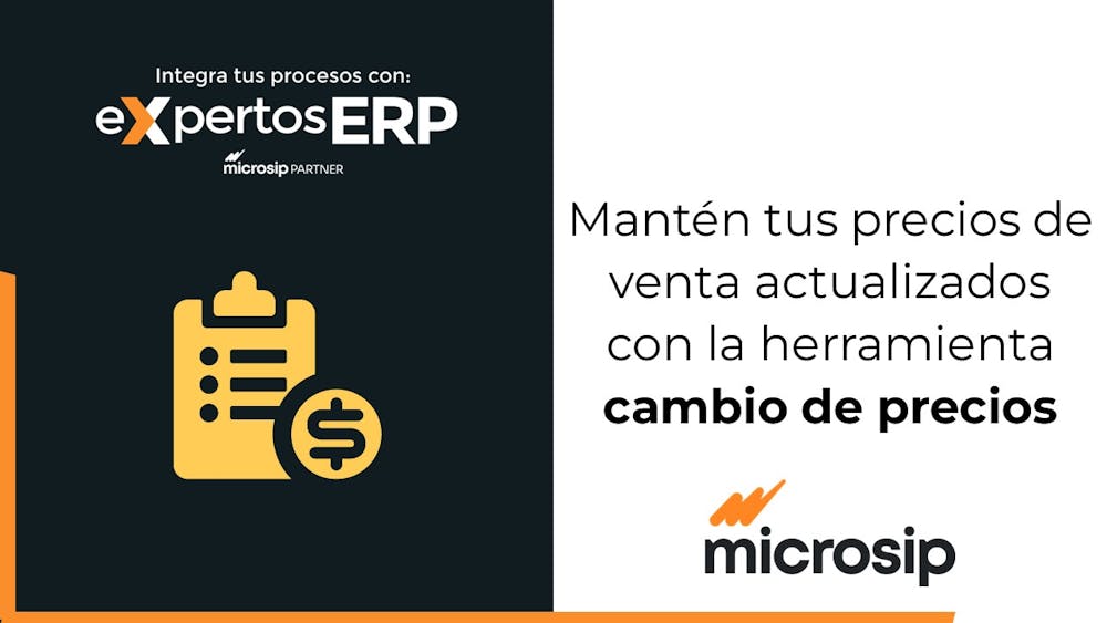 Herramienta cambio de precios