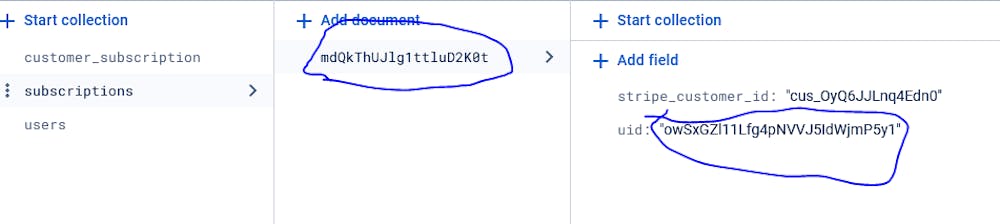 Firestore - How to Create 2 document with same document reference id in 2 separate collections