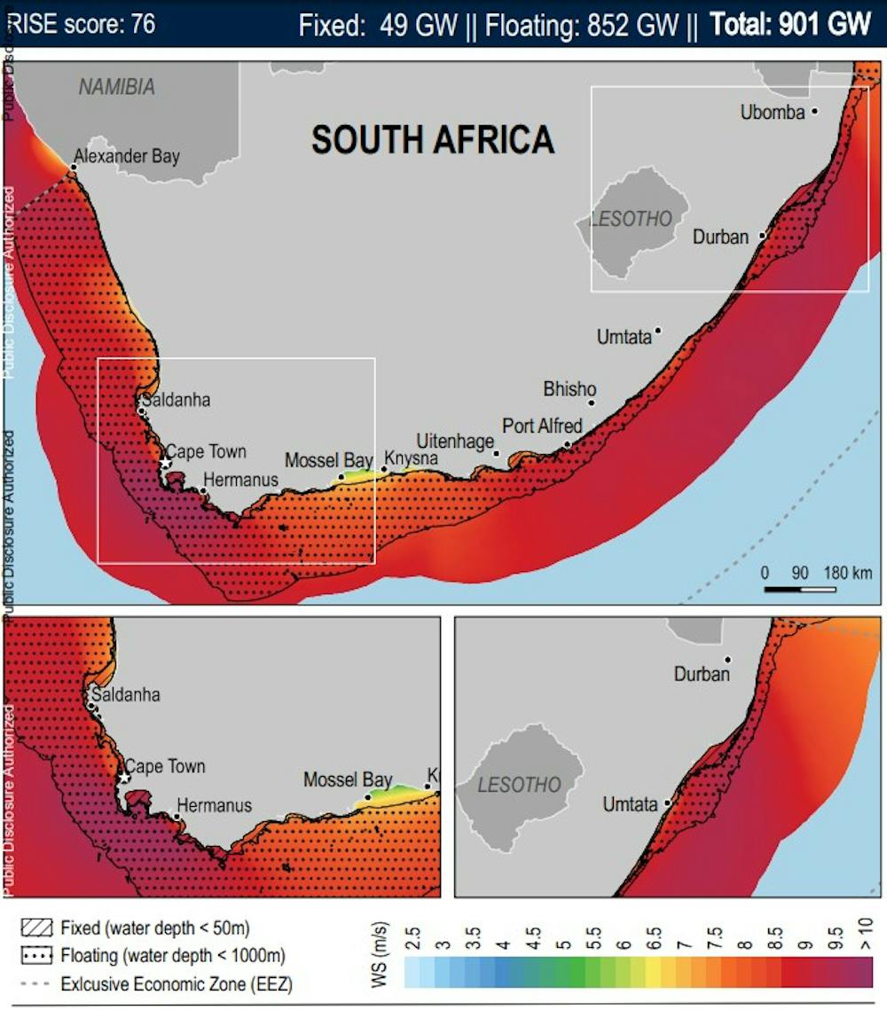 Offshore wind power road map for South Africa