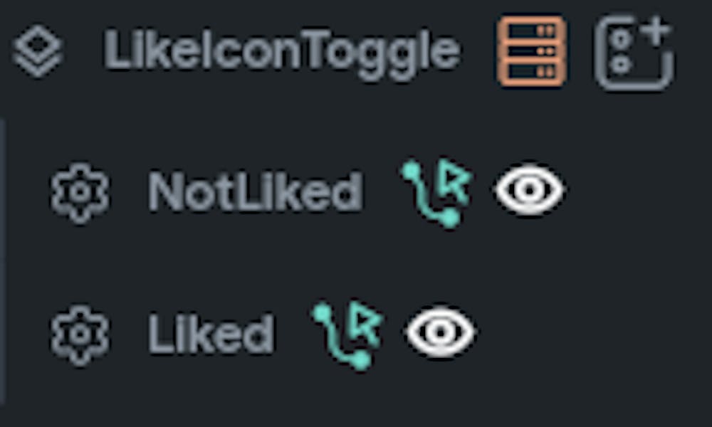 Toggle Icon Widget for API Request / Supabase request