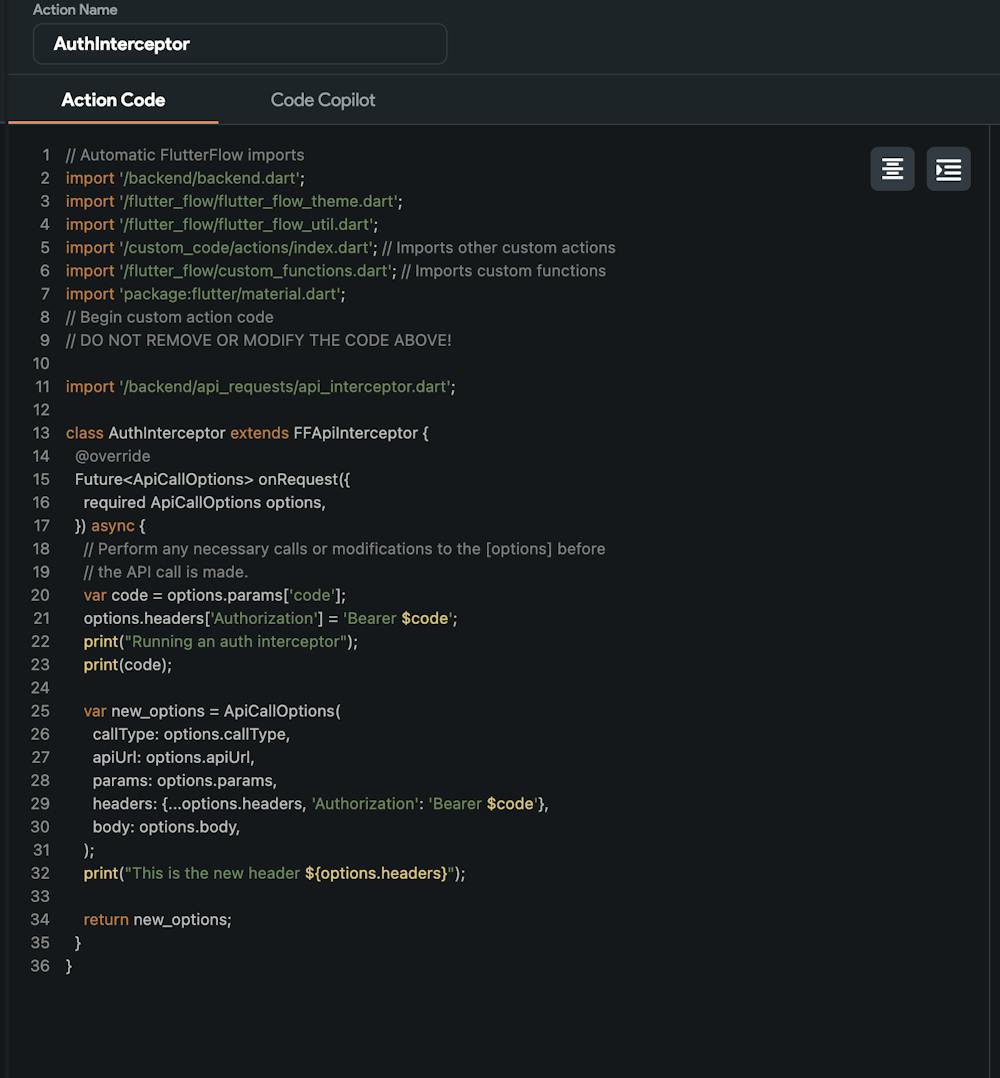 How do I debug API interceptor?