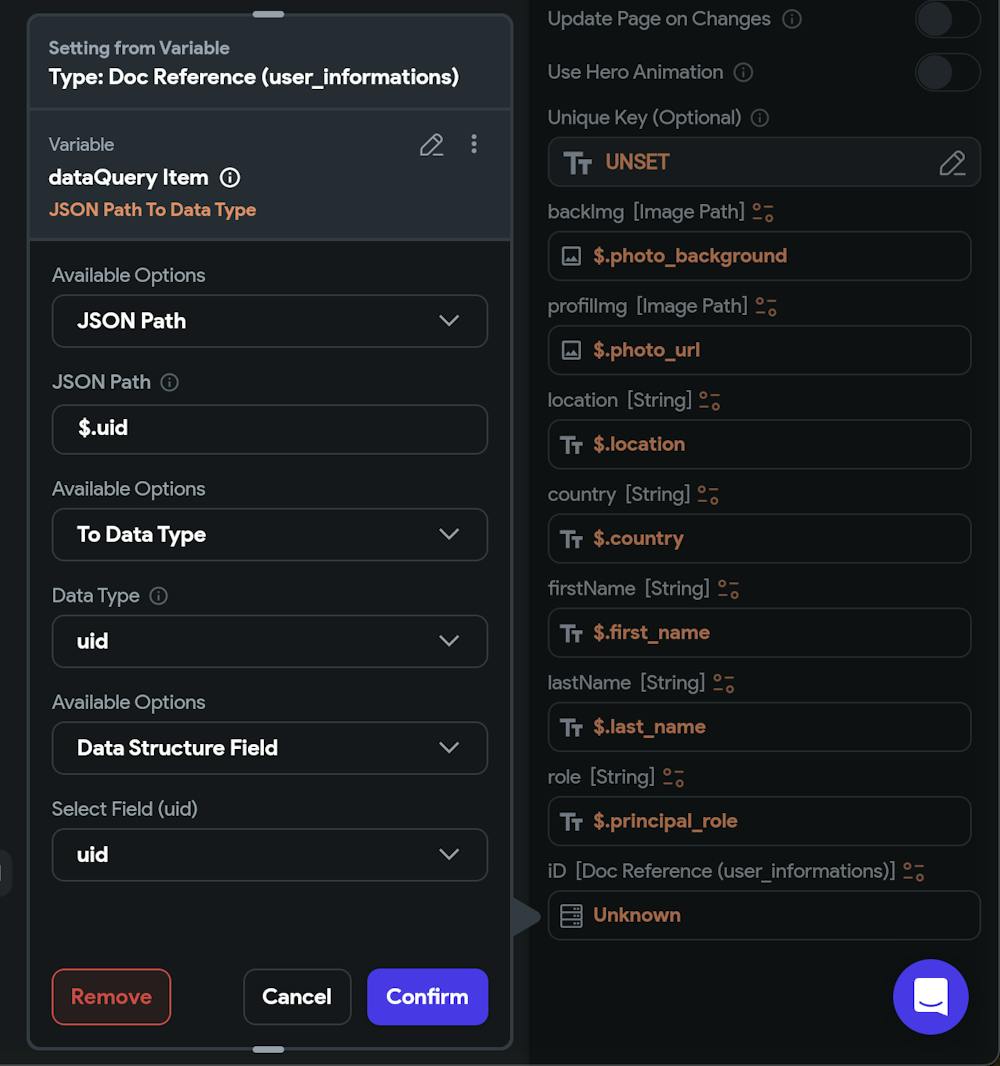 doc reference Expected a value of type 'Map', but got one of type 'String'