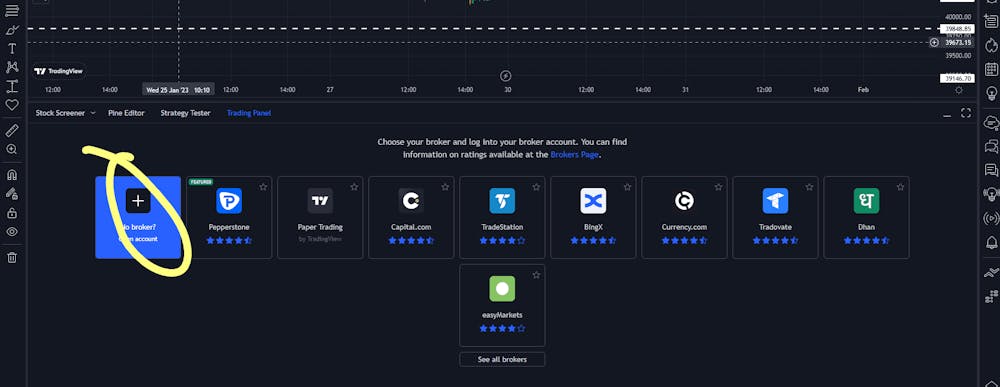 ANY Chance to add direct like other broker it's easy and fast execution ...