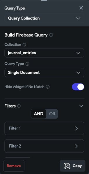 Query collection: Alternatives when query does not fetch any results.